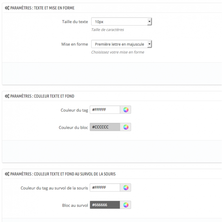 Générer et afficher les tags Version du module Pour Prestashop v1.7.8.0 à 8.1.x